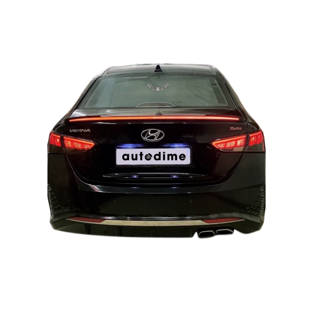 LED Matrix Spoiler for Hyundai Verna (2018-22) | Autodime Ecommerce